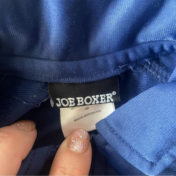 Joe Boxer | Shirts & Tops | Vintage Joe Boxer Baby Zip Up Blue And Gold ...